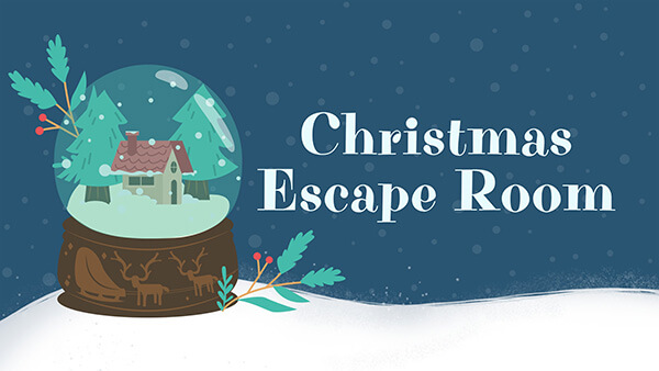 Escape game de noël | Modèles Genially